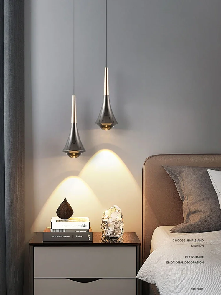 Новый современный маленький светодиодный подвесной светильник, люстра ...