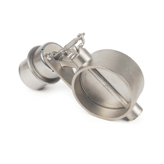 Exhaust Control Valve Set With Vacuum Actuator CUTOUT 2 2.36 2.5 2.75 3 ...