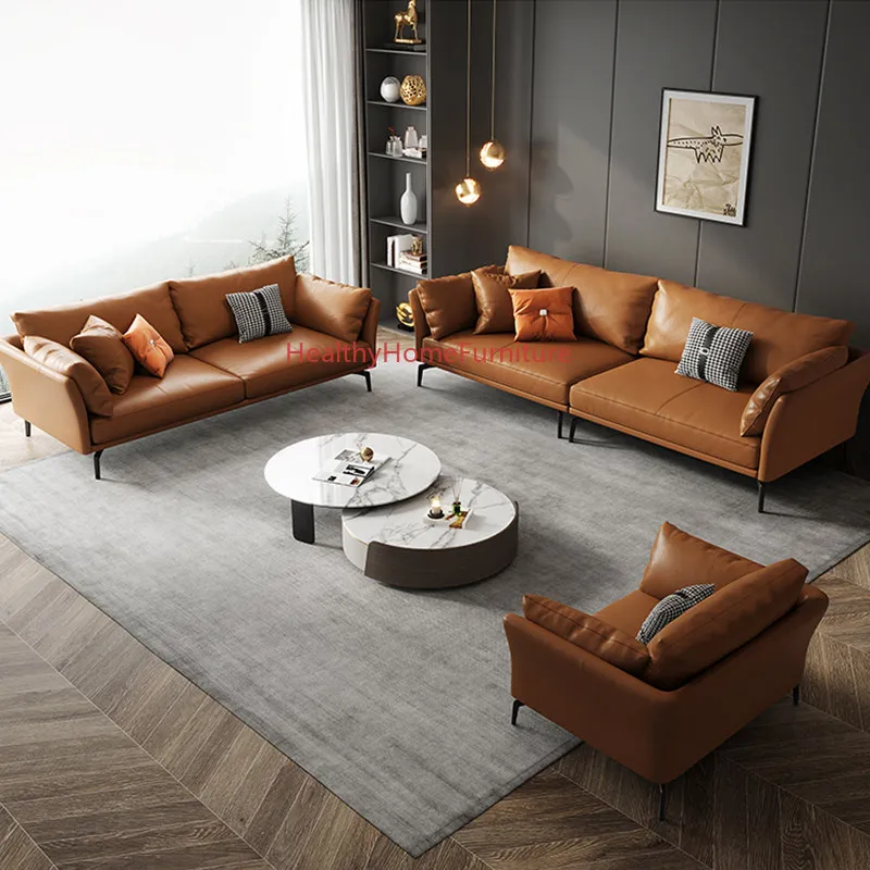 Modern Single Leather Sofas