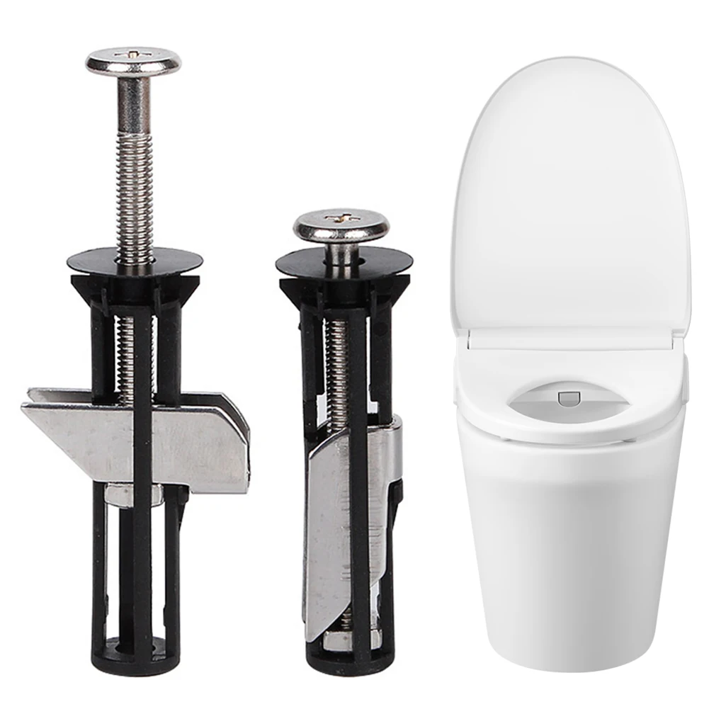 Heavy Duty Toilet Seat Fastener Bolt Kit Stainless Steel Retractable ...