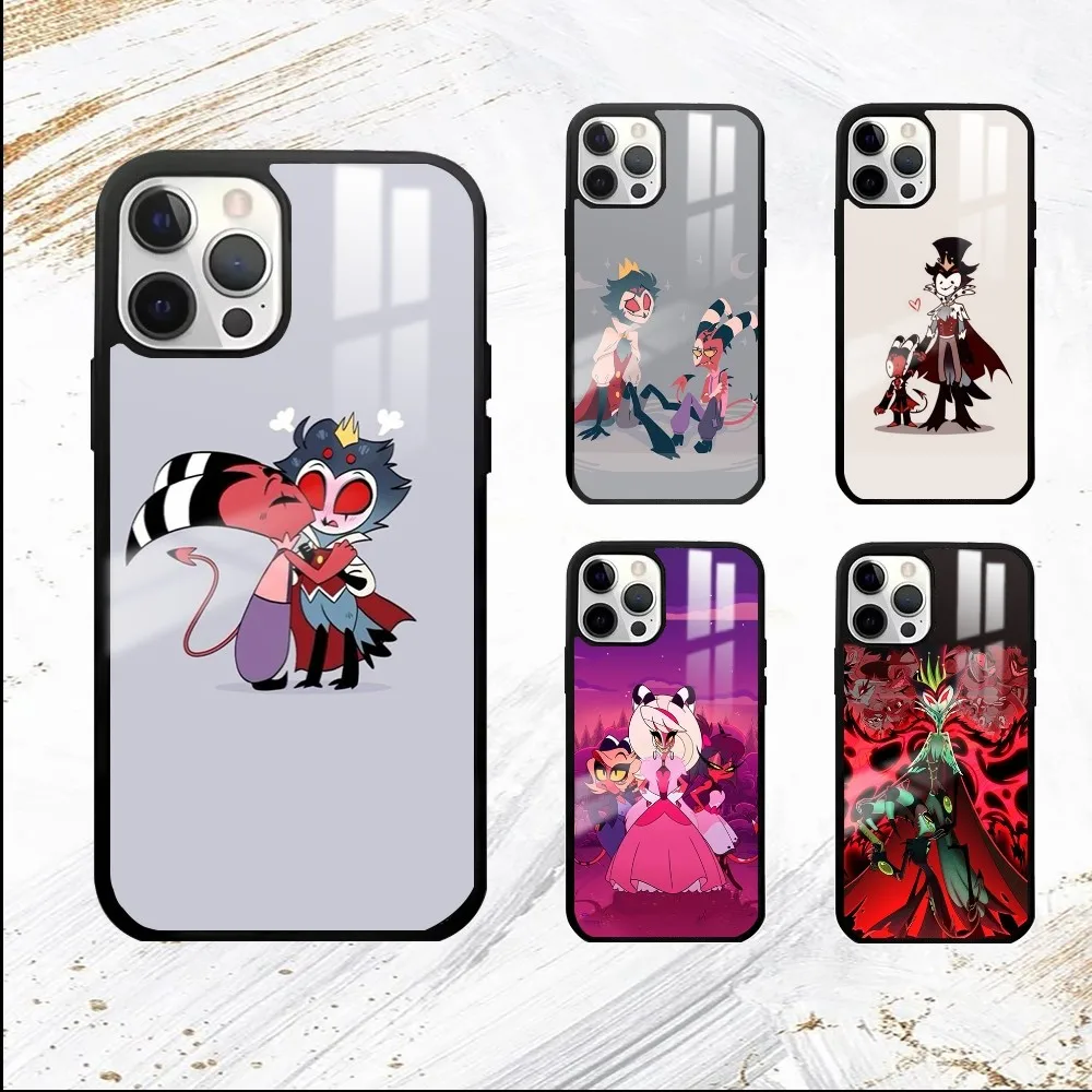 H-Helluva B-Boss Stolas Blitzo Phone Case For iPhone 16 15 14 13 12 11 ...
