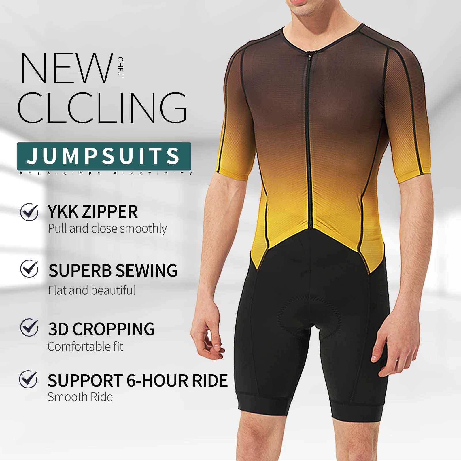 Мужские колготки Cheji для верховой езды, комбинезон, одежда для ...