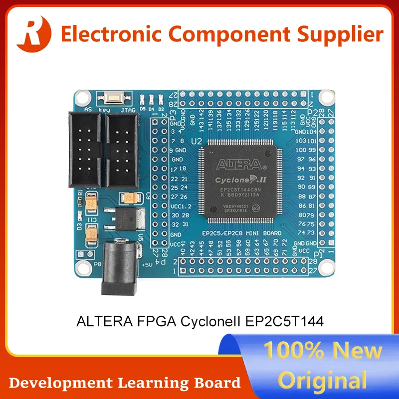 ALTERA FPGA CycloneII EP2C5T144 Макетная плата, модуль обучающей платы, минимальная система, 5 В ...