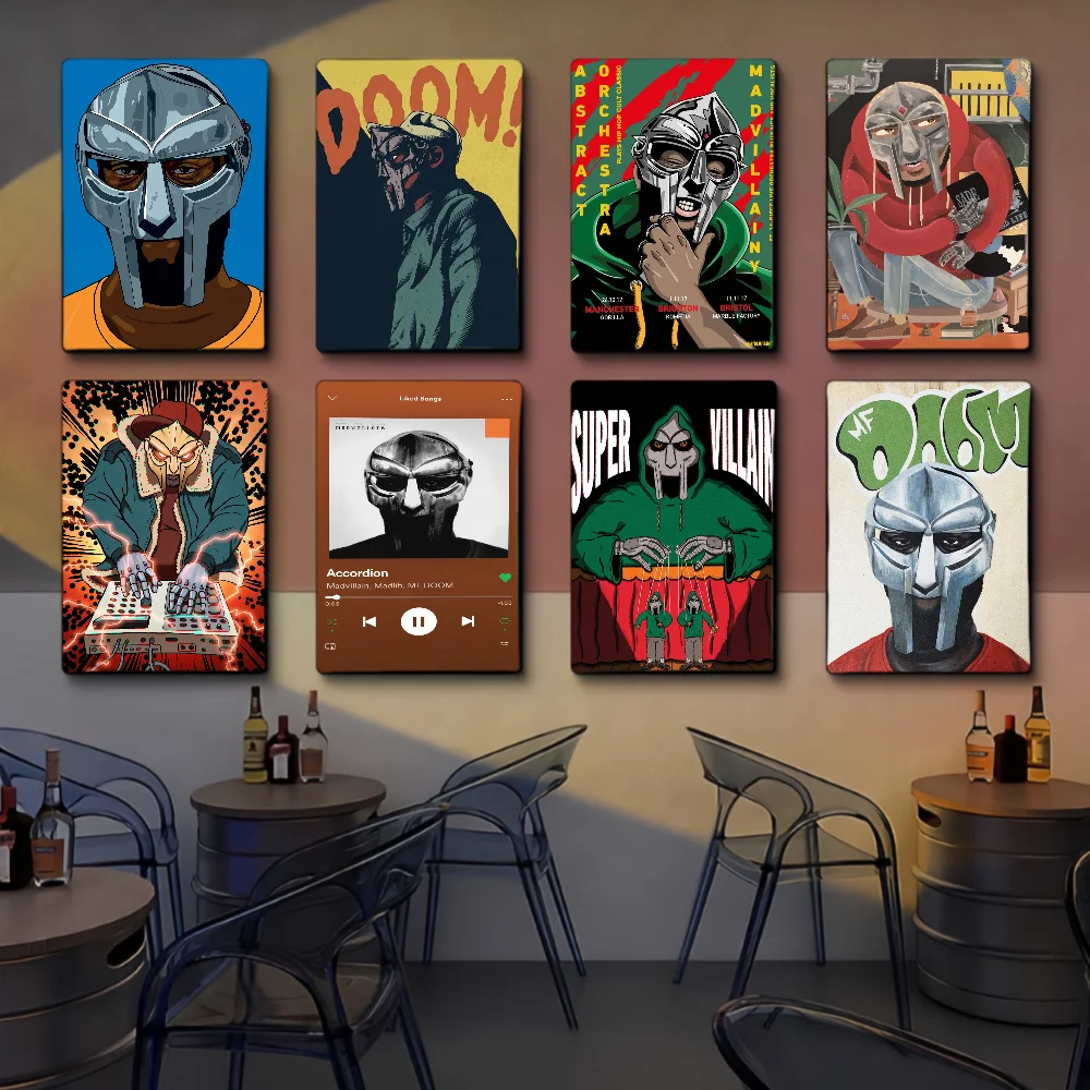 MF DOOM Rapper Good Quality Prints And Posters HD Quality Poster Wall ...