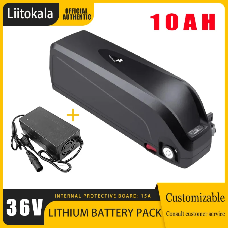 Литиевая батарея LiitoKala для электровелосипеда 36 В 10 Ач | AliExpress