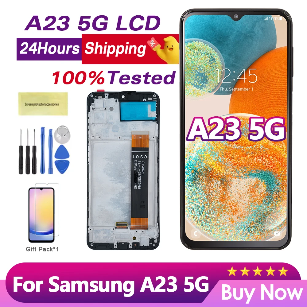 Для Samsung Galaxy A23 5G SM-A236U SM-A236U1 ЖК-дисплей с сенсорным ...