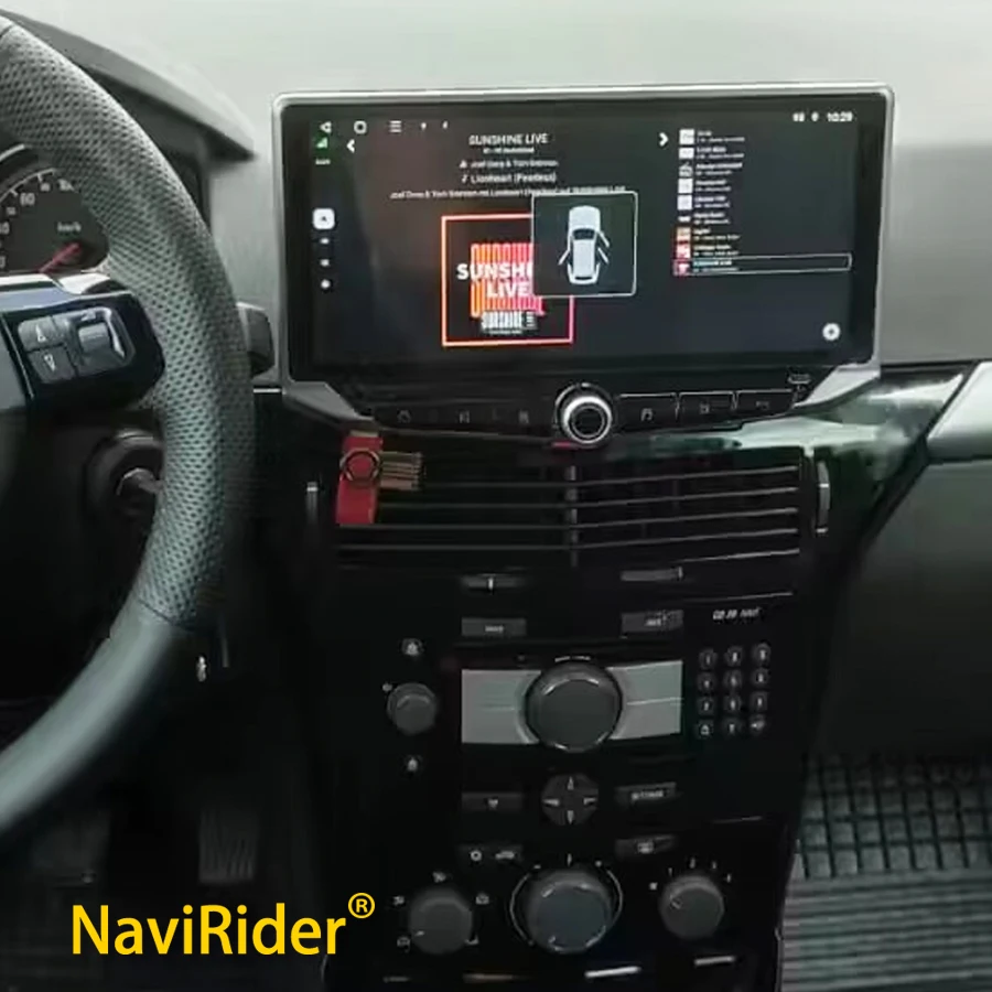 Автомобильный радиоприемник 10,88 дюйма Qled для Opel Astra H 2006 ...