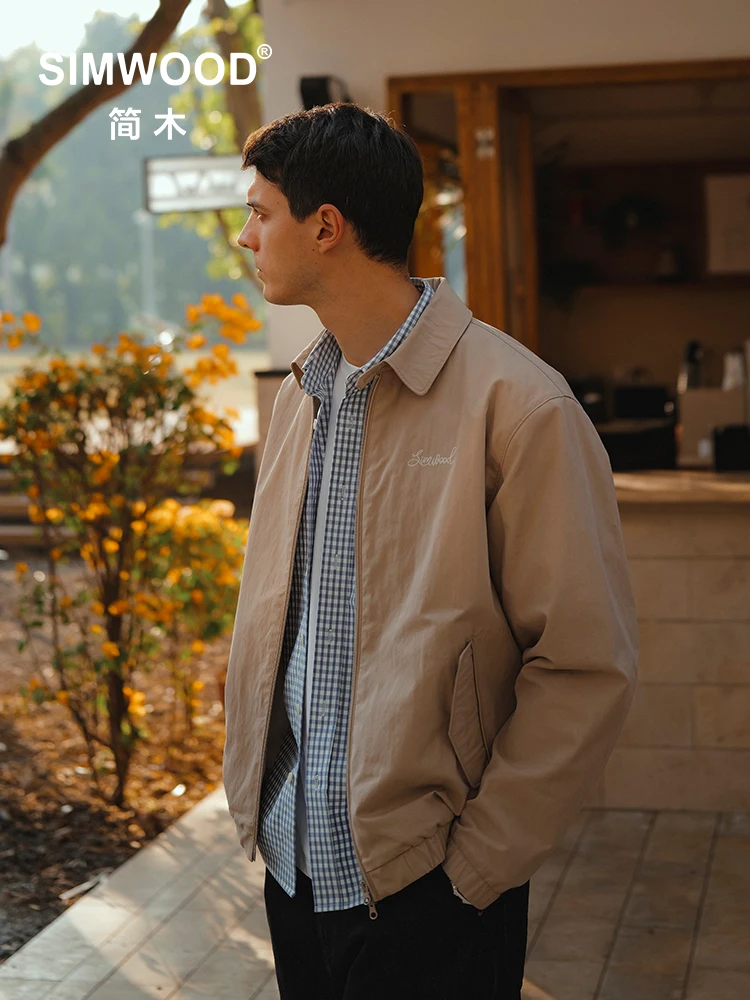 SIMWOOD 2025 мужская куртка из нейлона и хлопка | AliExpress