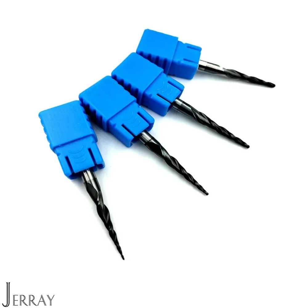 JERRAY HRC55 Фрезы с ЧПУ, твердосплавные вольфрама, конические ...