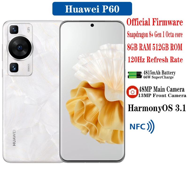 Смартфон Huawei P60, 8/256ГБ, 8/512ГБ, china | AliExpress