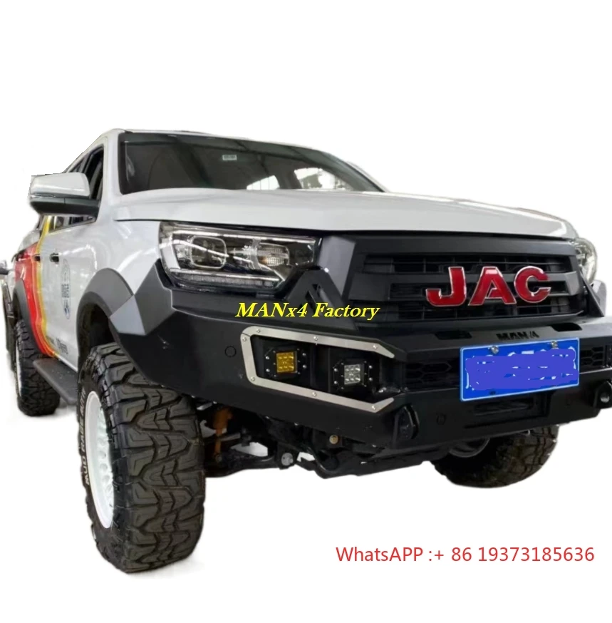 MANx4 Steel Bull Bar Наночная планка переднего бампера для JAC ...