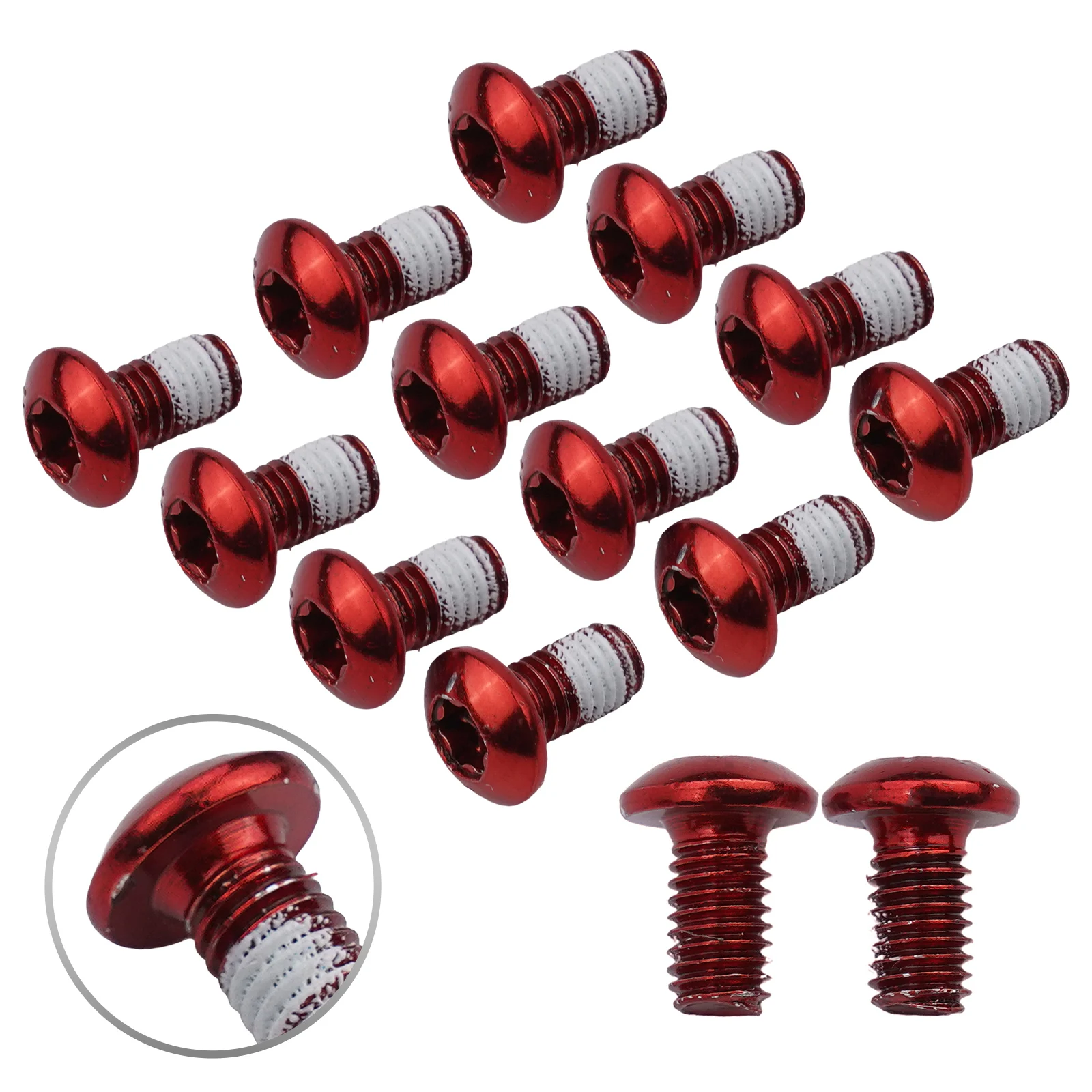 Синие велосипедные болты Torx, комплект из нержавеющей стали M X мм ...