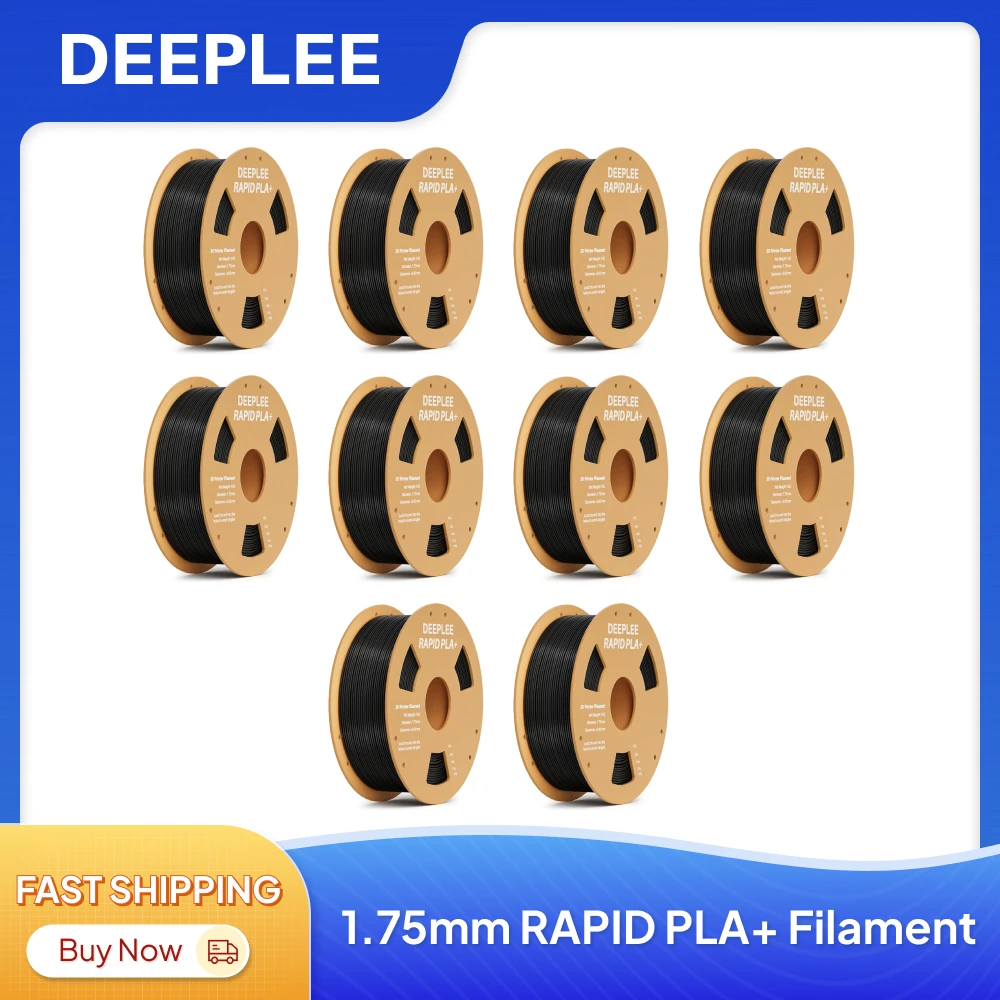 DEEPLEE RAPID PLA+ нить 1,75 мм сине-бежевая 10 кг для 3D-принтера ...