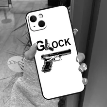 Glock Handgun Phone Case For iPhone 11 12 13 14 15 Pro Max Mini X XS ...