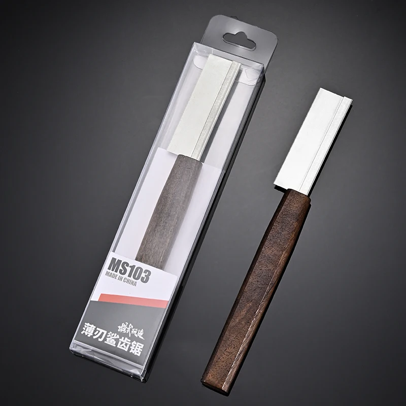 MSWZ MS103 деревянная ручка, тонкое лезвие, ручная пила акулы для ...