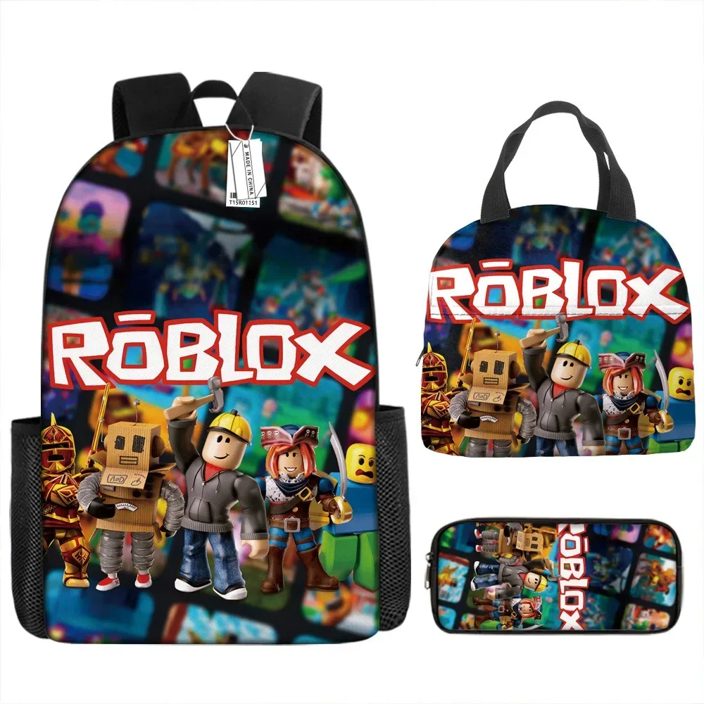 Рюкзак ROBLOX для учеников начальной и средней школы, школьный ранец ...