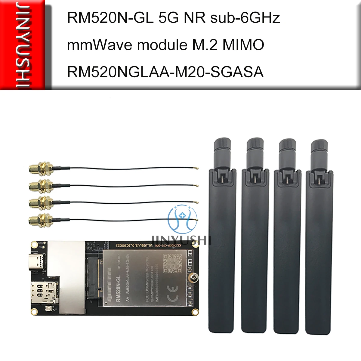 Новинка Quectel RM520N-GL 5G NR sub-6GHz mmWave module M.2 MIMO RM520F ...