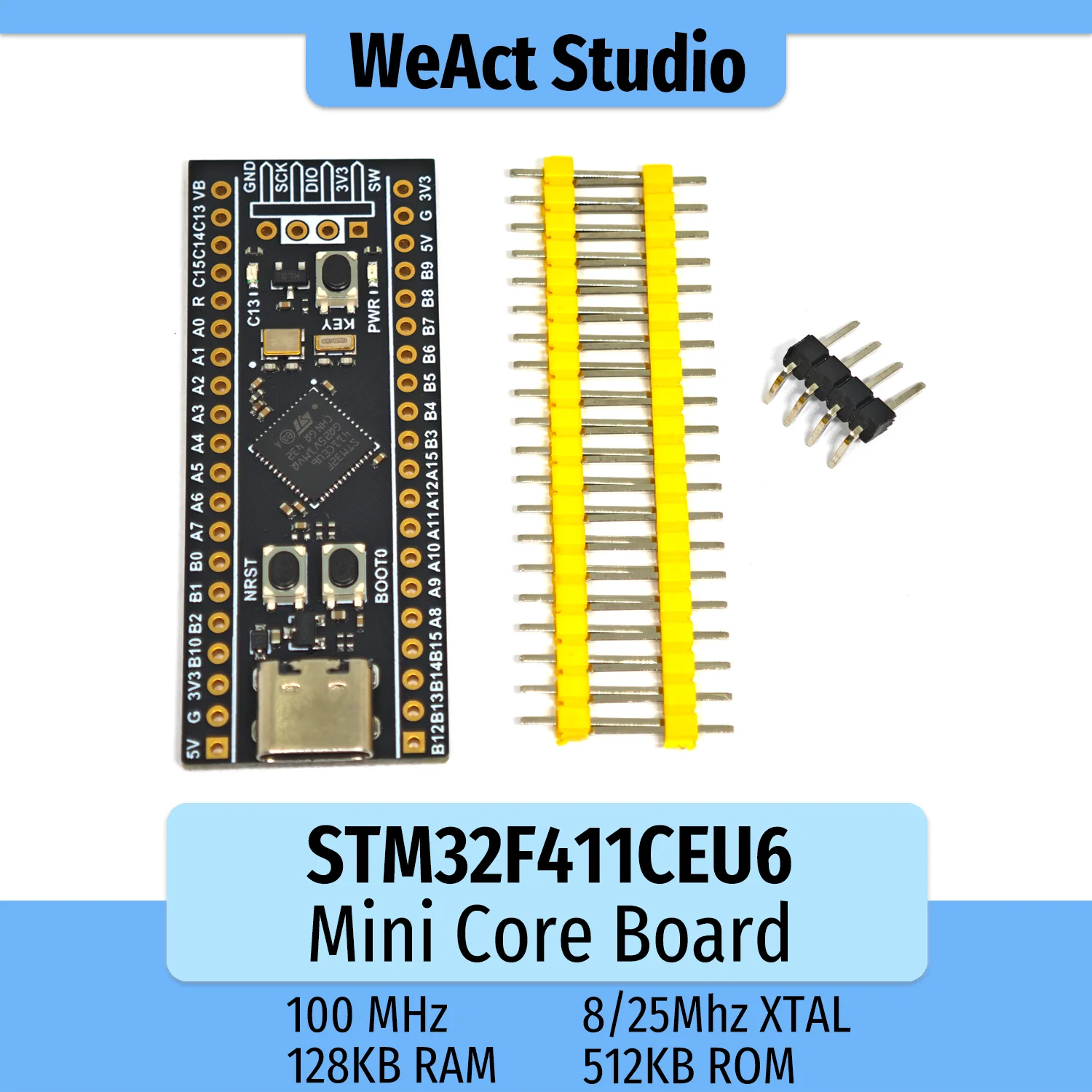 STM32F411CEU6 модуль WeAct Studio | AliExpress