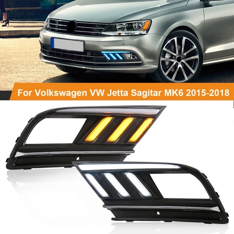 Drl for vw jetta mk6 - купить недорого | AliExpress