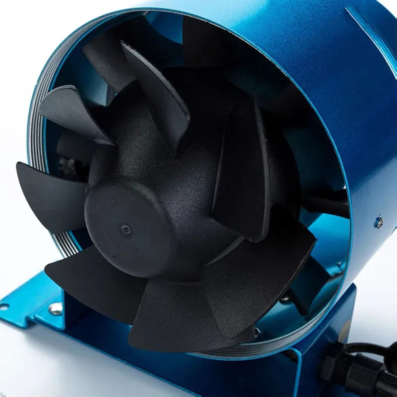 Variable frequency stepless speed regulation duct fan 4 inch 100MM duct ...