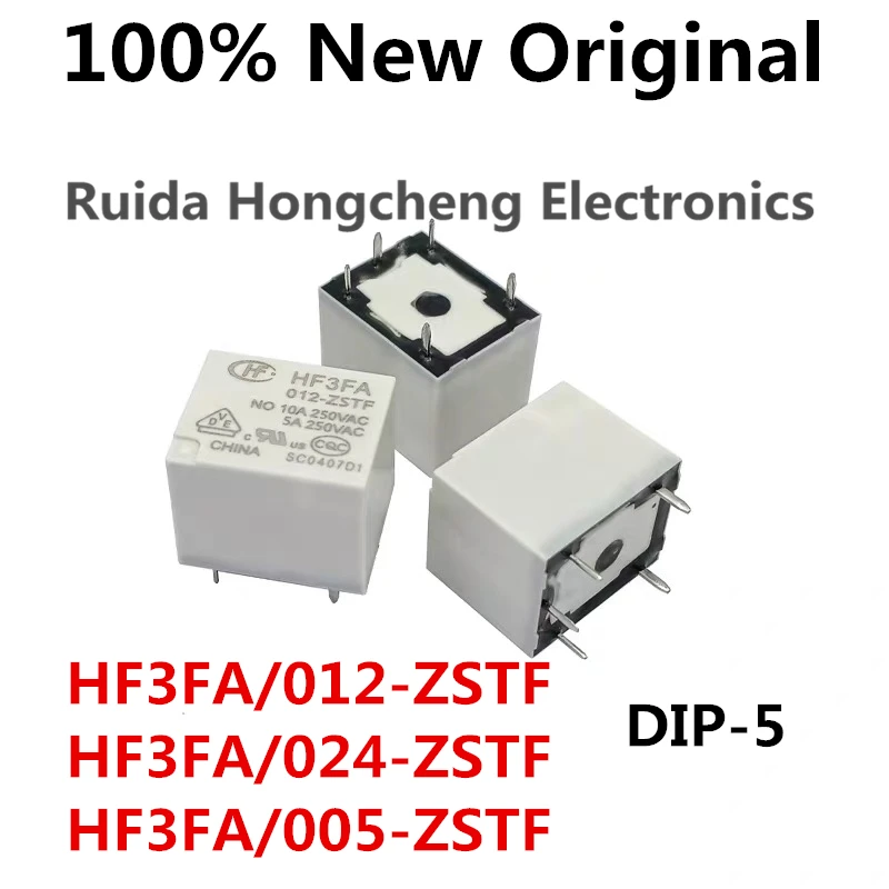 Силовые реле HF3FA-005-ZSTF, HF3FA-012-ZSTF, HF3FA-024 (10 шт.) | AliExpress