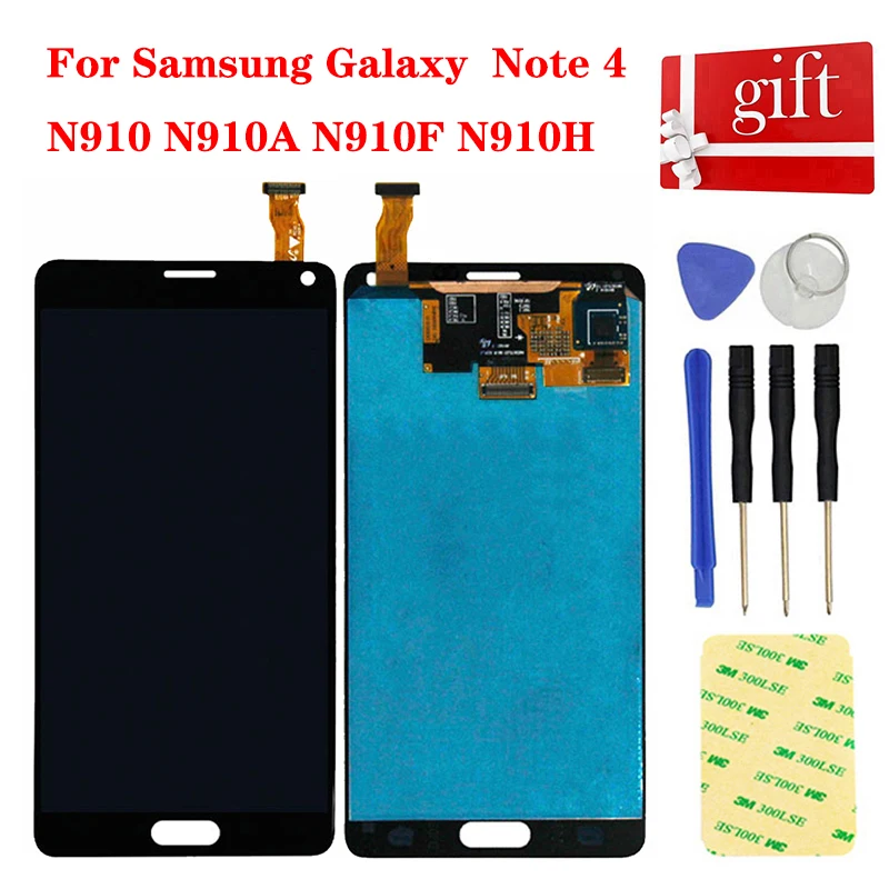 ЖК-дисплей для Samsung Galaxy Note 4, N910 N910A N910F N910H, ЖК ...