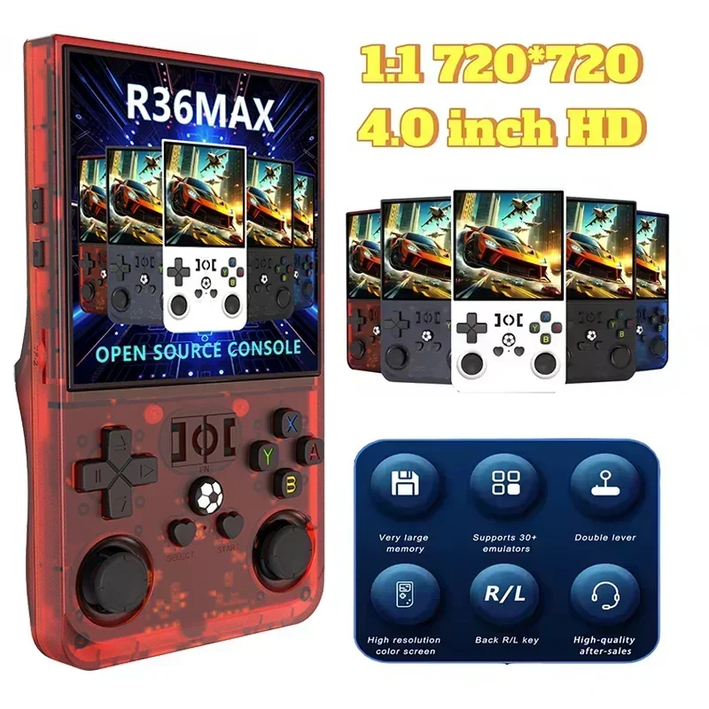 R36MAX портативная игровая консоль 64/128 ГБ | AliExpress