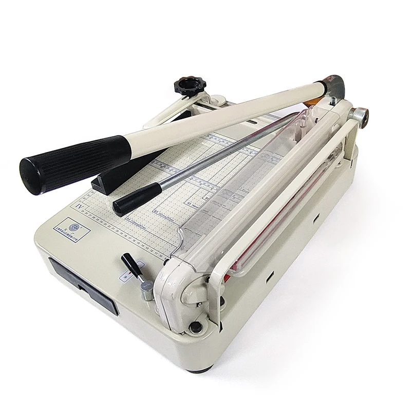868 A4 guillotine paper cutting machine heavy duty manual paper cutter ...