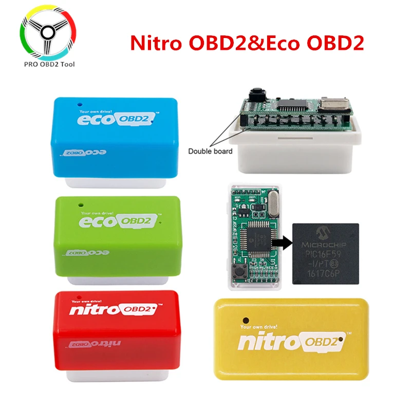Nitro 15% экономия топлива EcoOBD2 Nitro obd2 для бензиновых ...