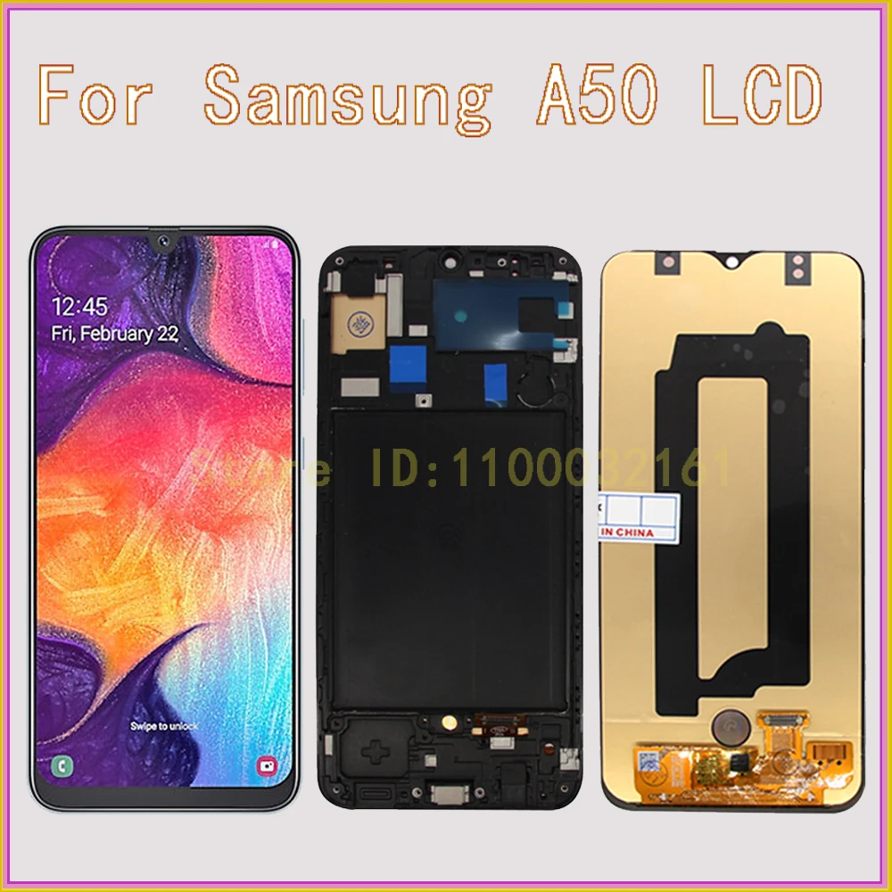 Новый протестированный дисплей для Samsung A50 OLED-экран A505F ЖК ...