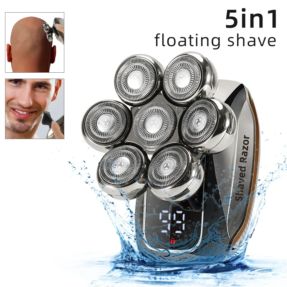 Электробритва для мужчин 7D, цвет в ассортименте | AliExpress