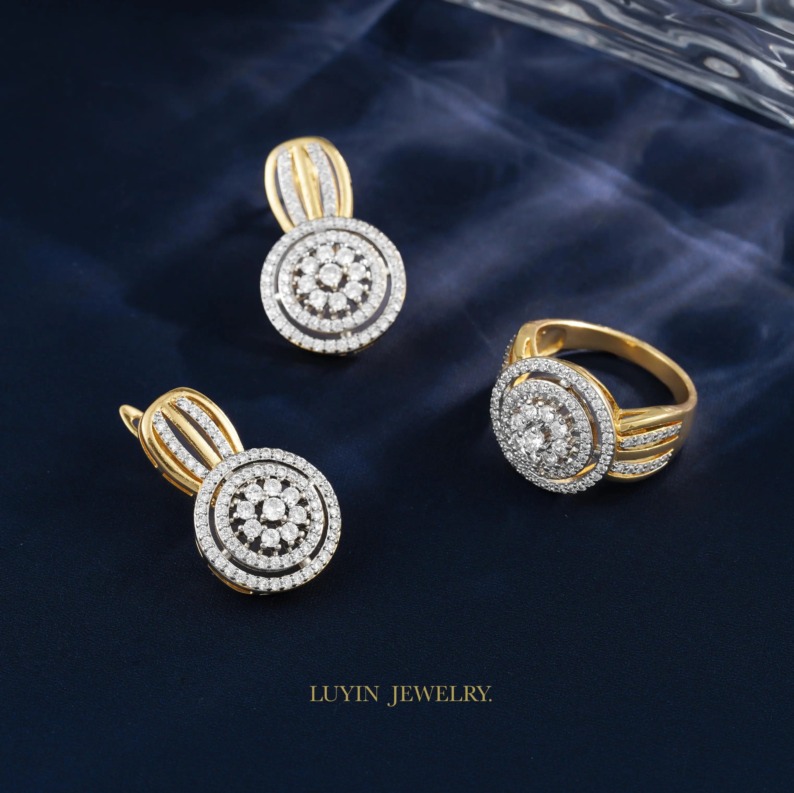 LUYIN Серьги и кольца в богемном стиле | AliExpress