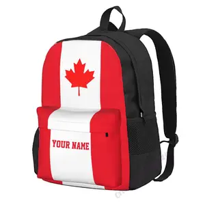 Canada Flag Backpack CLASSIC STYLE Canada Backpacks Travel