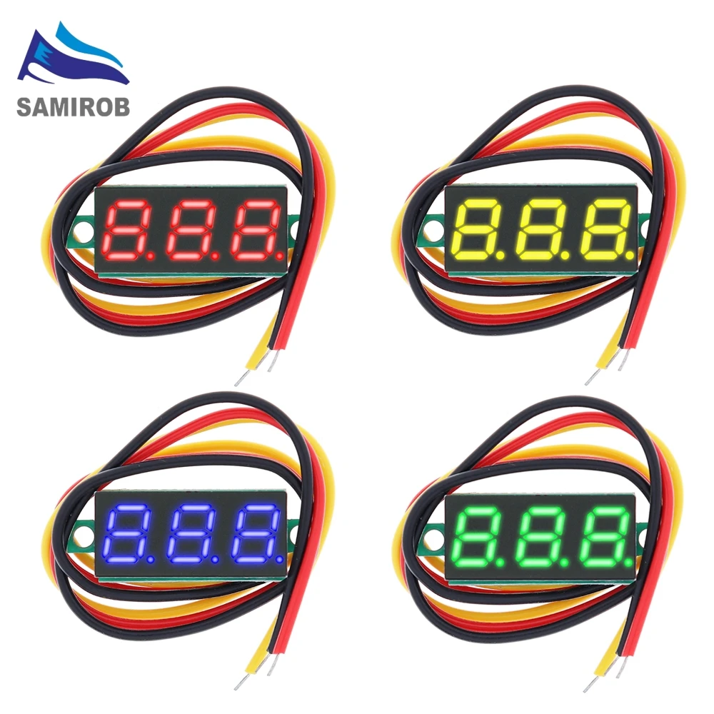 SAMIORE ROBOT Мини вольтметр 0.28 Inch | AliExpress