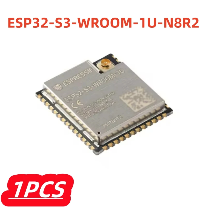 1 шт./лот, 100% новый ESP32-S3-WROOM-1U-N8R2 ESP32-S3-WROOM-1U ESP32 MCU Wi-Fi + Bluetooth 8 МБ ...