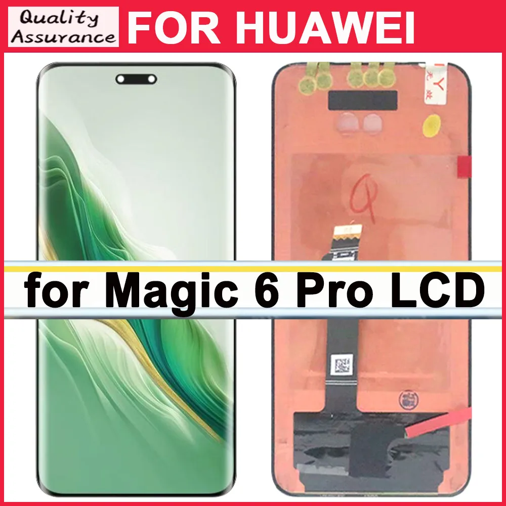 OLED-экран для Honor Magic 6 Pro, ЖК-дисплей, фотоэкран в сборе, запчасти для ремонта ...