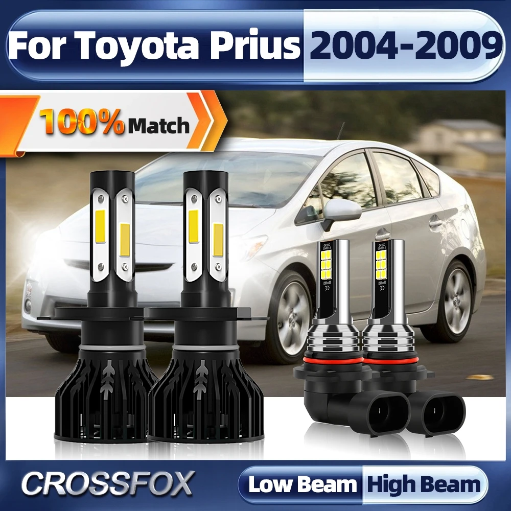 H4 Автомобильная фара 40000LM 9006 HB4 светодиодная Автомобильная ...