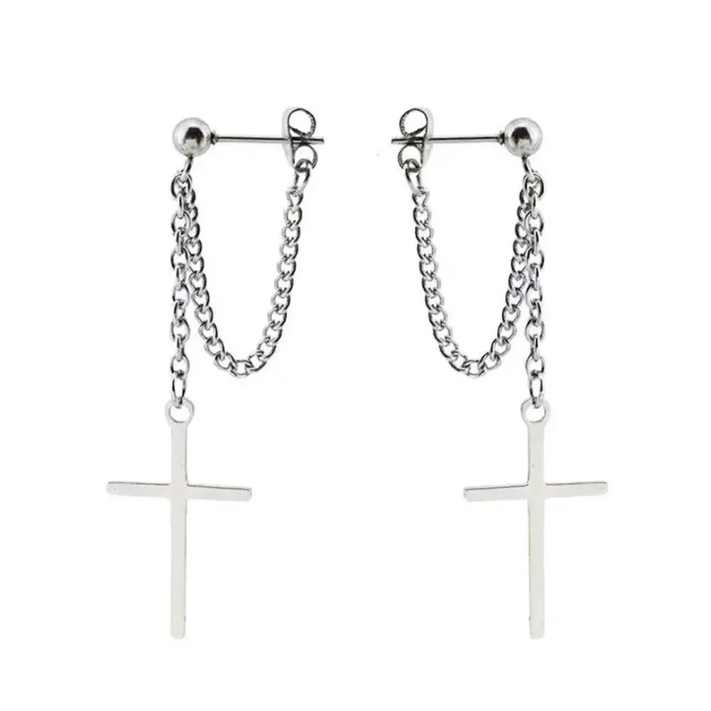 Женские серьги-подвески в виде креста | AliExpress