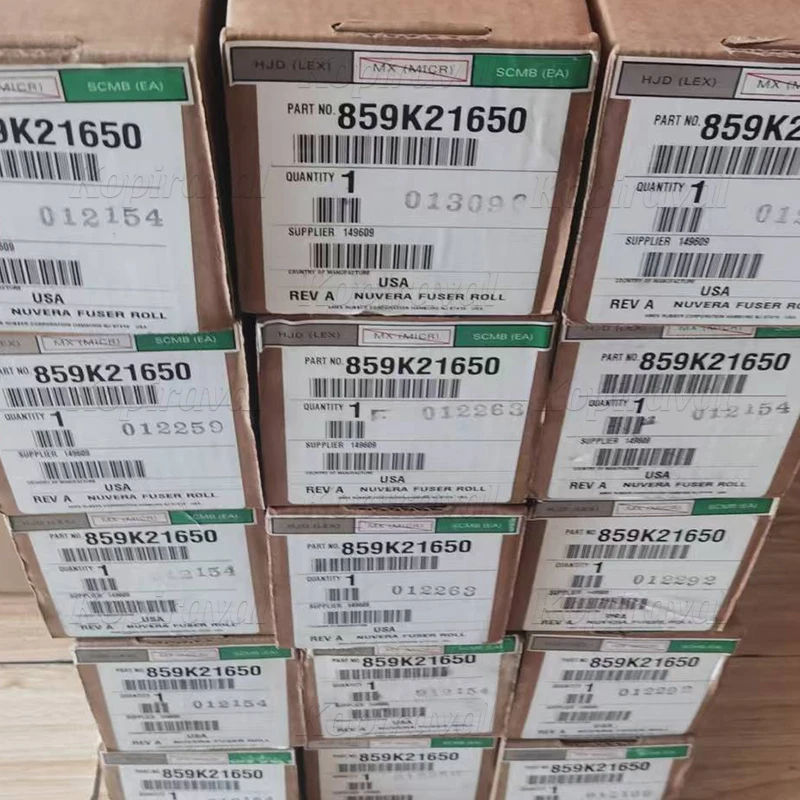 859K21650 Оригинальный ролик фьюзера для Xerox Nuvera 100 120 144 157 ...