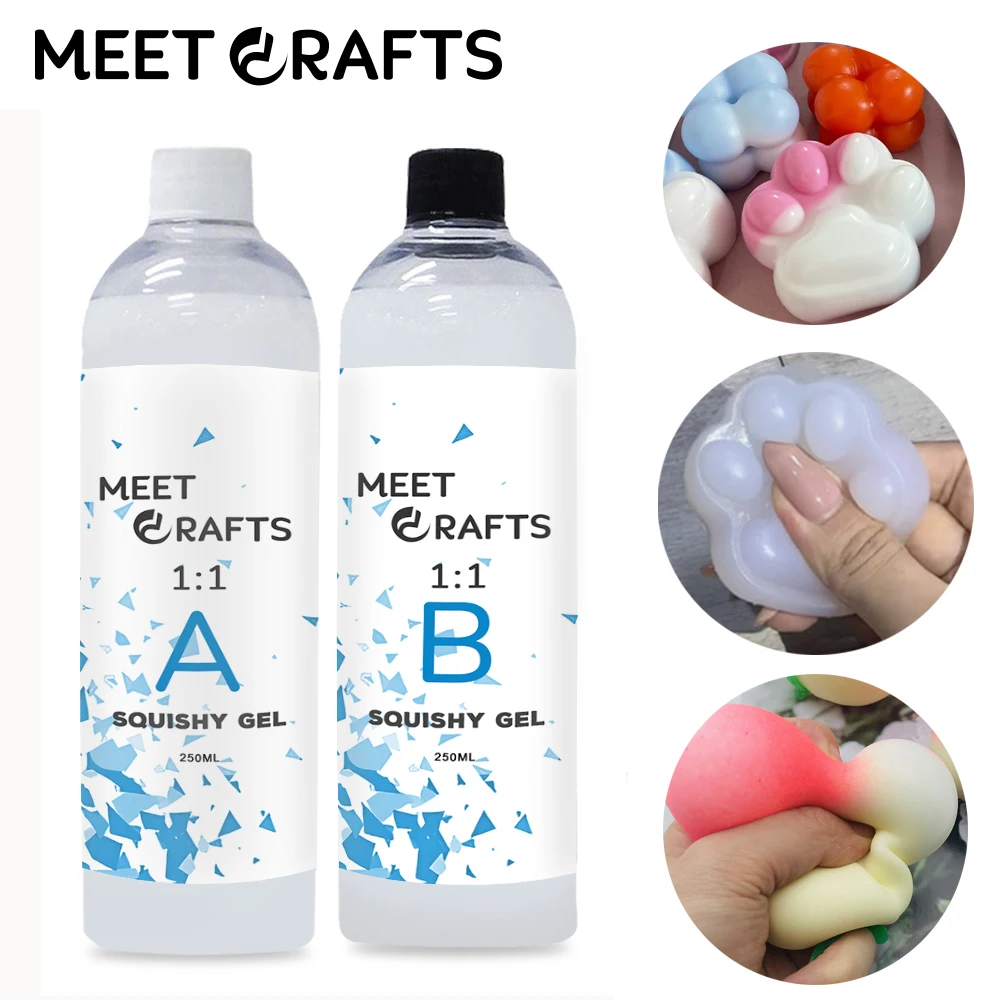 Мягкий полимерный гель Meetcrafts 1:1 AB Squishy | AliExpress