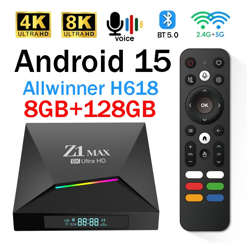 CLIBABIQBOX Z1 Max TV Box Android 15 | AliExpress