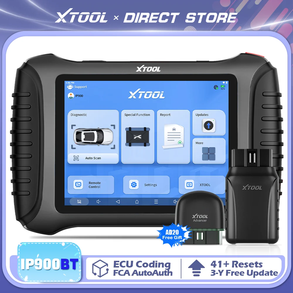 XTOOL InPlus IP900BT IP900 Bluetooth Автомобильный диагностический ...