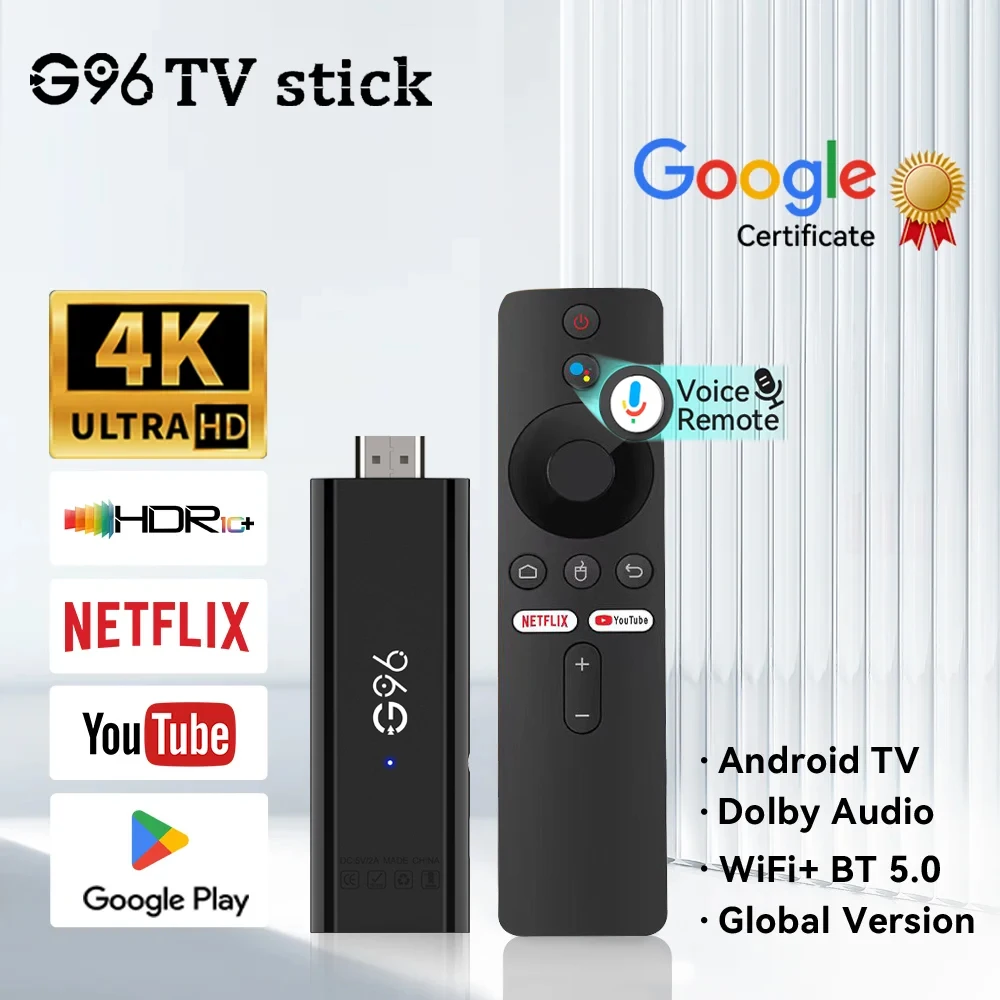 Android Mini 8K HDR10 Smart TV Box с голосовым помощником BT Cortex A53 ...