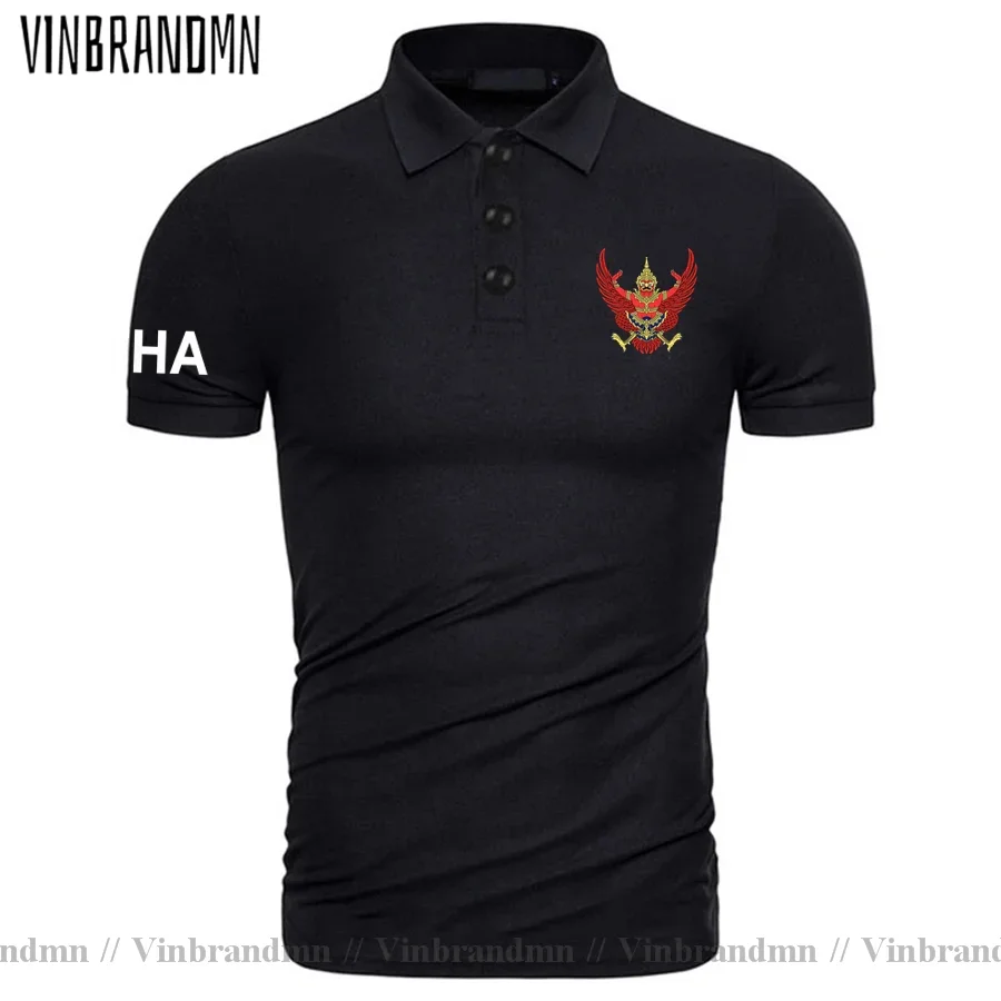 Тайские рубашки поло TH TH THA, мужские новейшие классические рубашки с ...