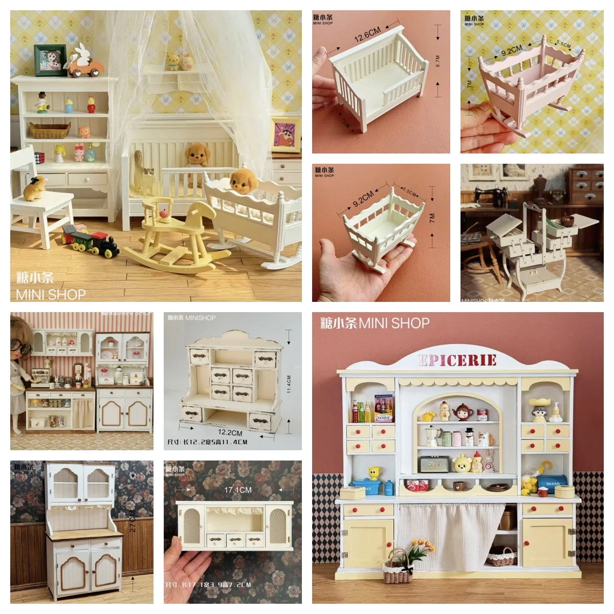 Миниатюрная мебель для кукол BJD | AliExpress