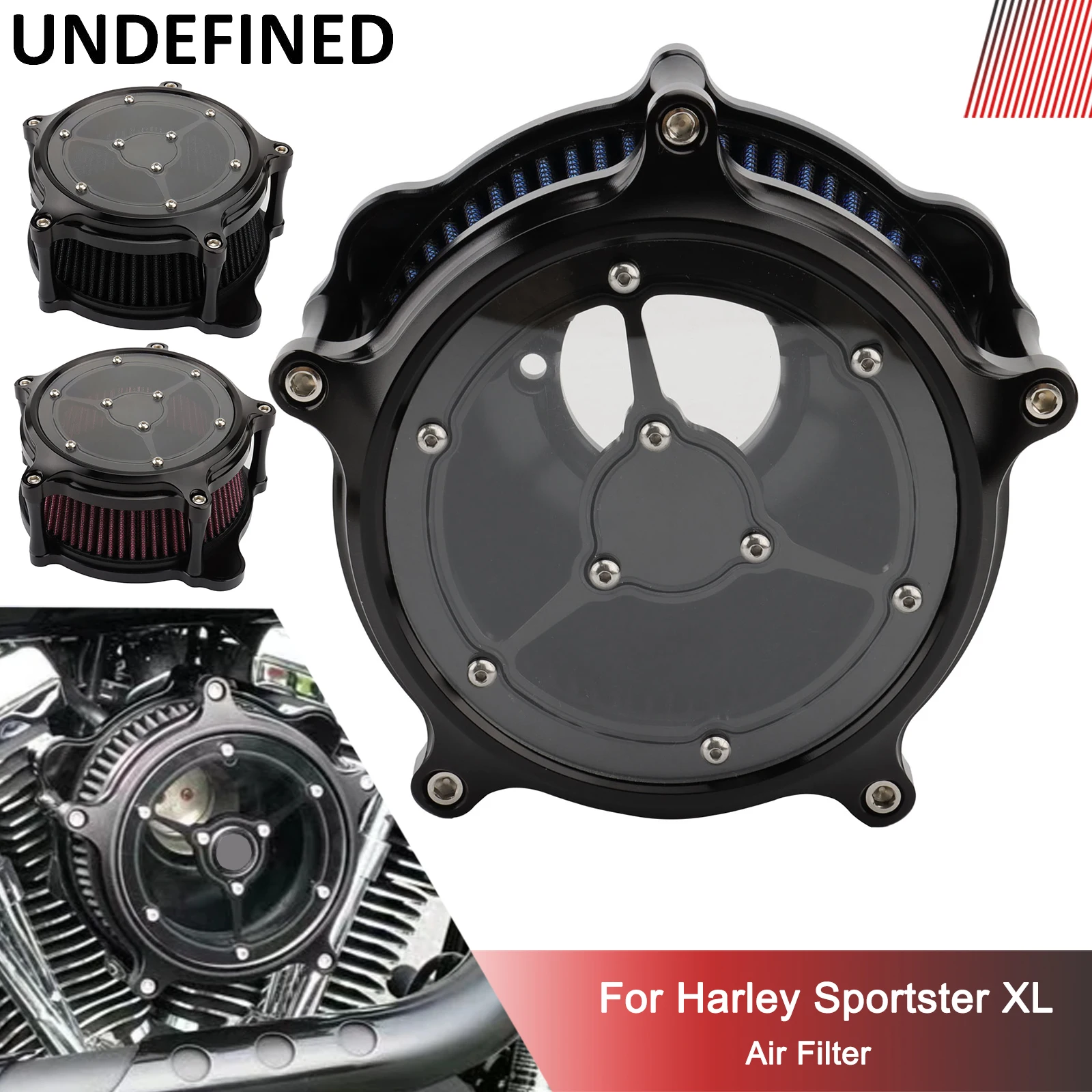 Воздухоочиститель, впускной фильтр для Harley Sportster Iron 883 48 72 ...