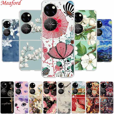 Чехол на huawei p 50 pocket - купить недорого | AliExpress