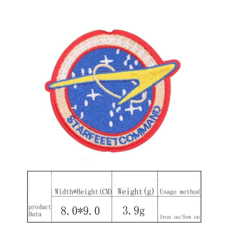 Наroidered NASA Velcro Patches for Clothing by DUTRIEUX | AliExpress
