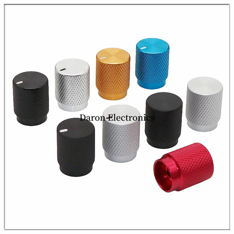 Color aluminum alloy knob 12.5*16 Potentiometer knob cap Audio device ...