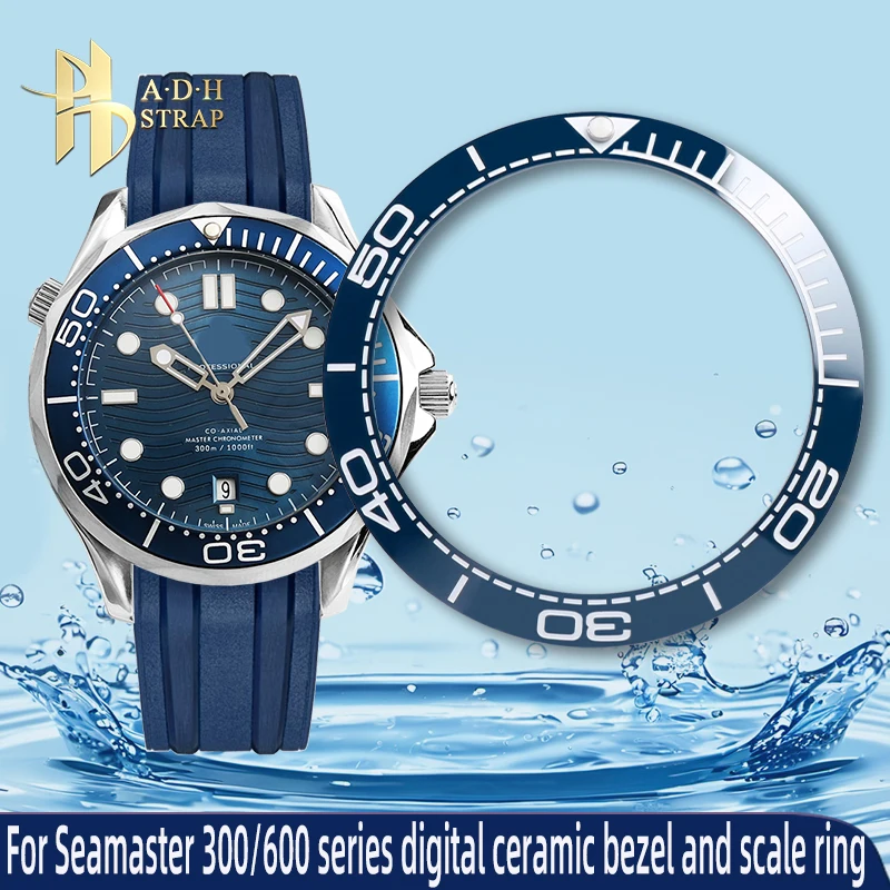 For OMEGA Seamaster 300 600 Ceramic Outer Ring of Watch 212.30/22/32 ...